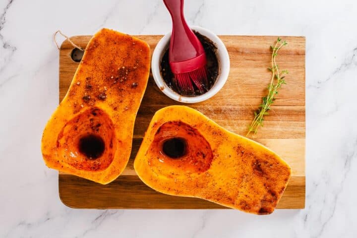 This Baked Butternut Squash with Brown Sugar and Cinnamon Tastes Like Fall