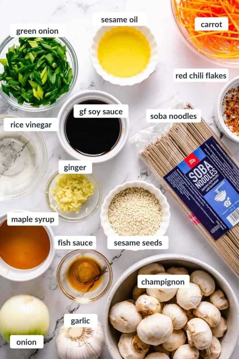 Soba Noodles Stir Fry - The Yummy Bowl