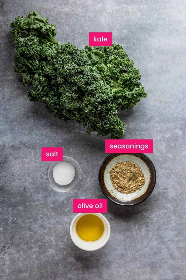 THE BEST Air Fryer Kale Chips With Perfect Seasoning