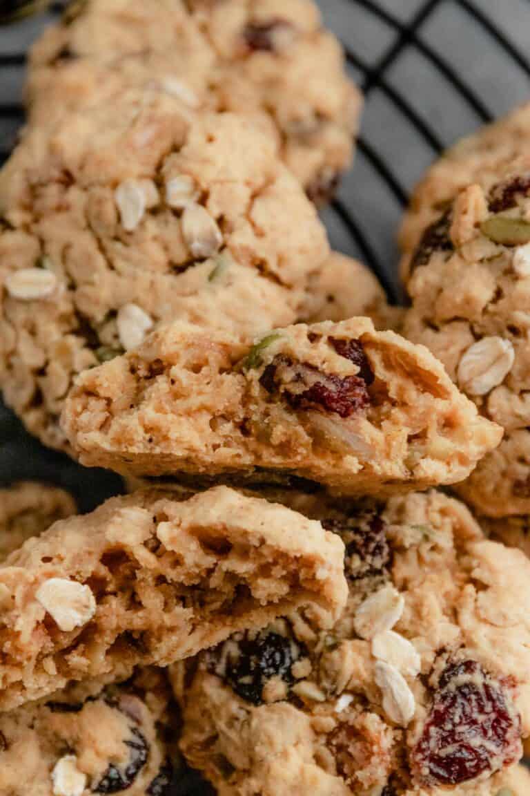 No Sugar Added Healthy Breakfast Cookies With Dried Fruit and Nuts ...