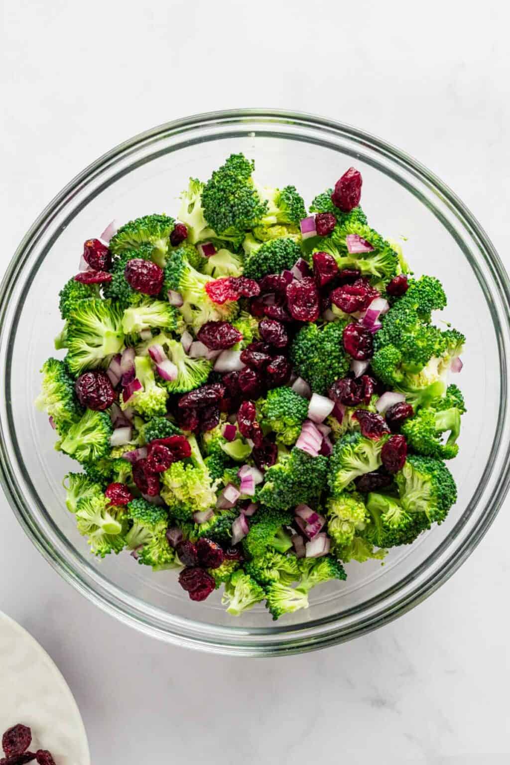 Holiday Perfect Broccoli Cranberry Salad