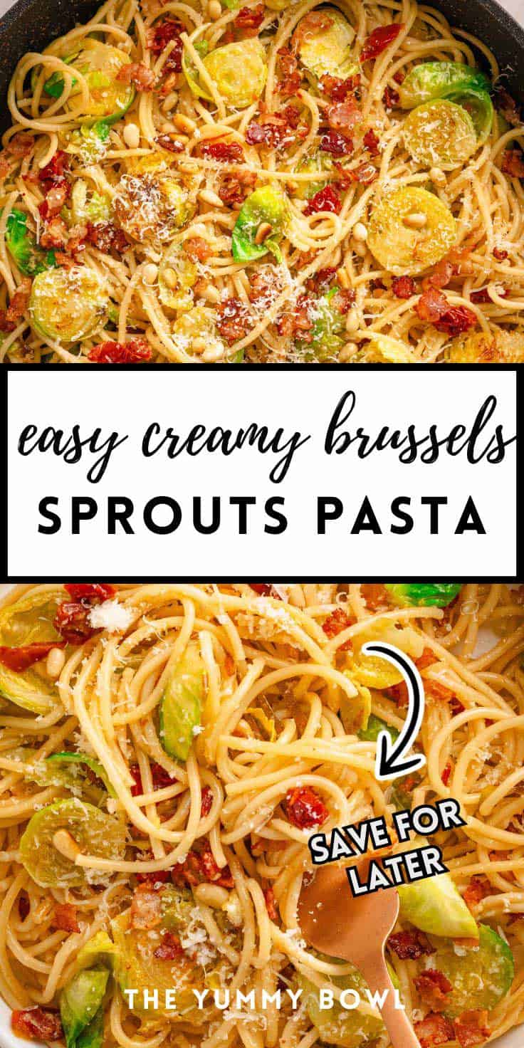 This Brussels Sprouts Pasta Is Shockingly Good (Even Kids Love It)