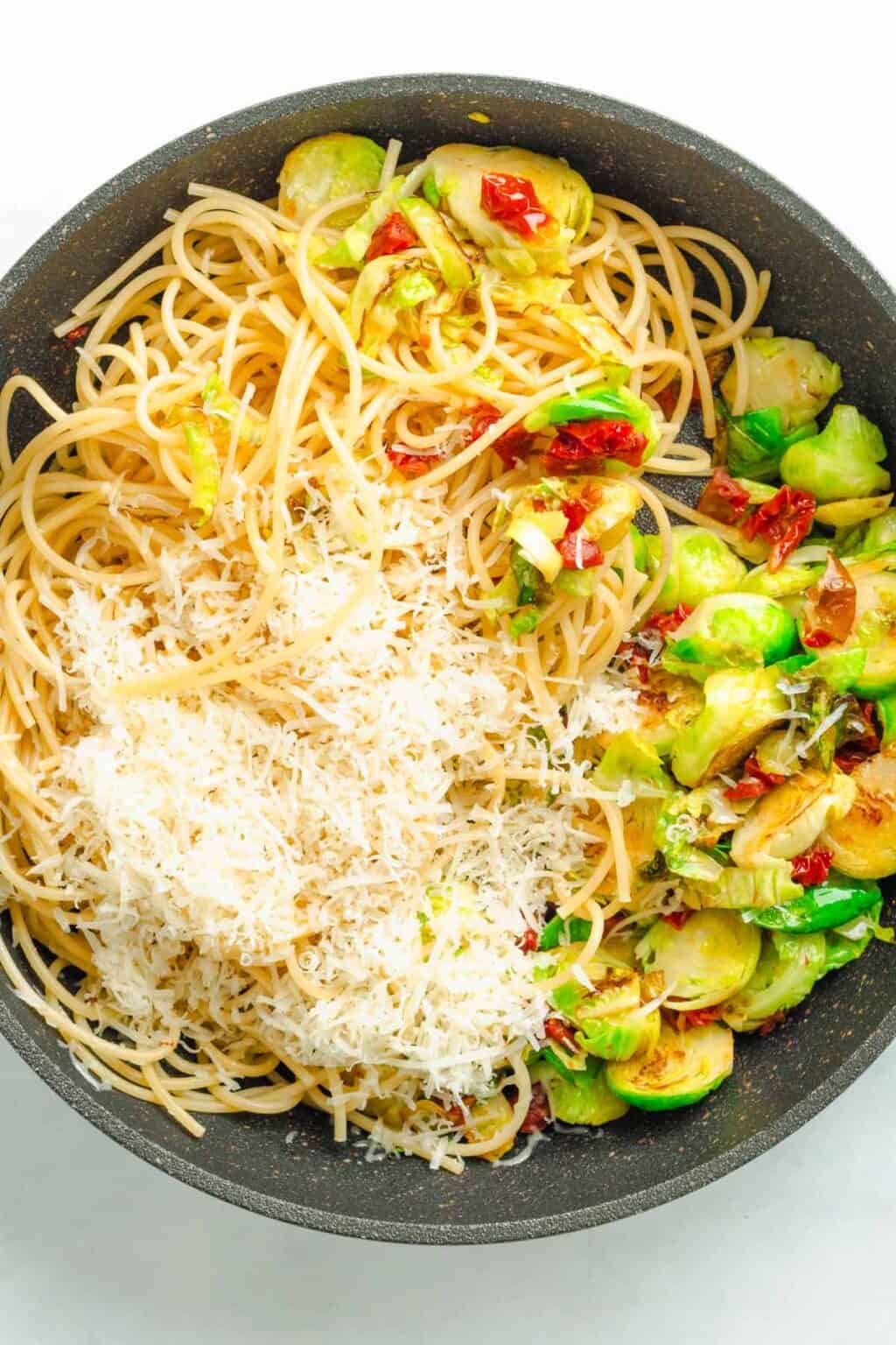This Brussels Sprouts Pasta Never Lasts Long In My House