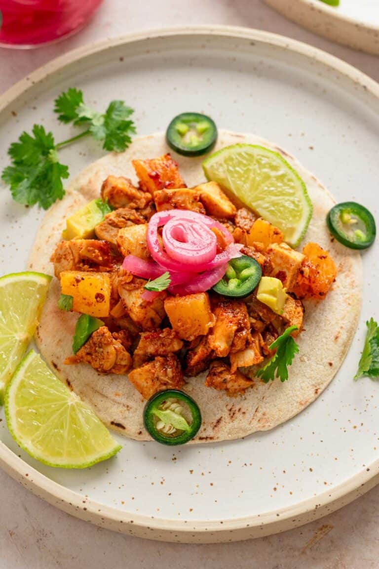 Chicken Al Pastor - The Yummy Bowl