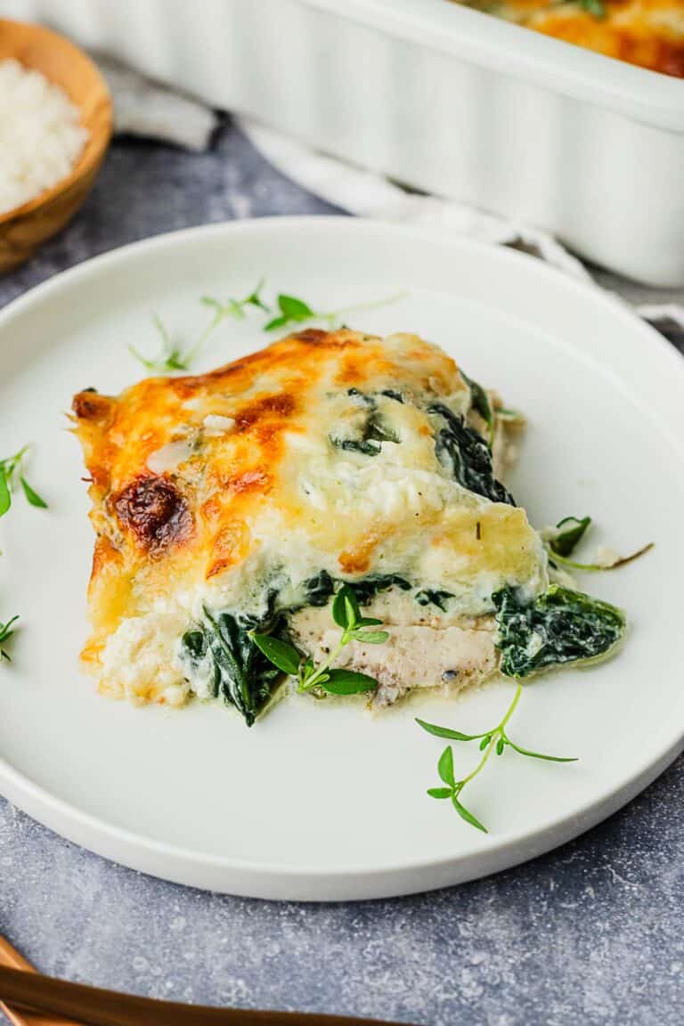 Chicken Spinach Casserole - Easy Comfort Food Dinner