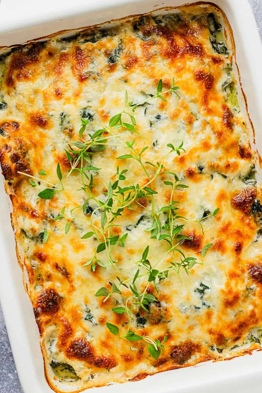 Chicken Spinach Casserole - Easy Comfort Food Dinner