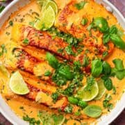 Quick Thai Salmon Curry