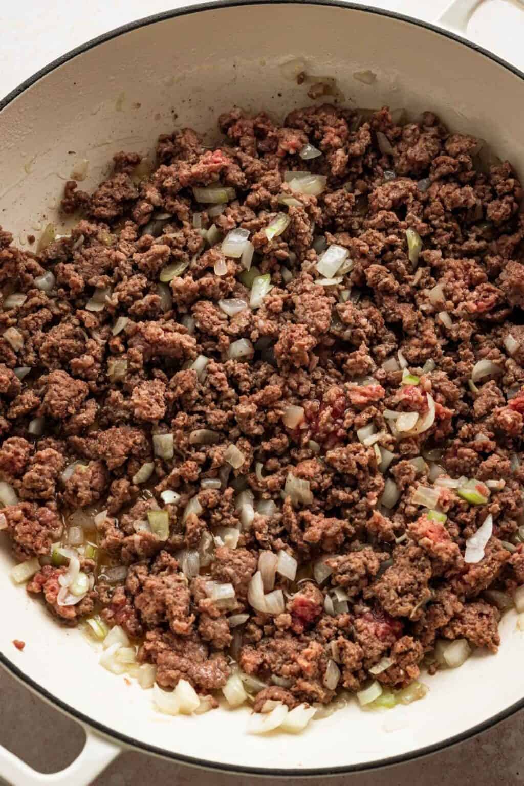 Quick and Creamy Tomato Ground Beef Pasta Recipe