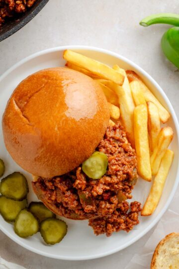 Easy Yummy Homemade Sloppy Joes
