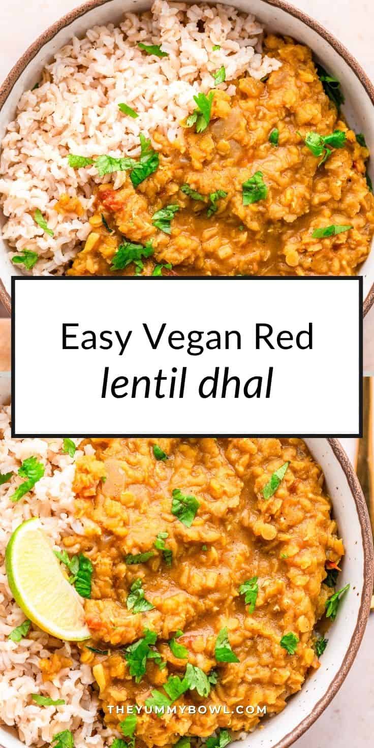 Red Lentil Dhal Recipe (Easy, One Pot & Beginner-Friendly)