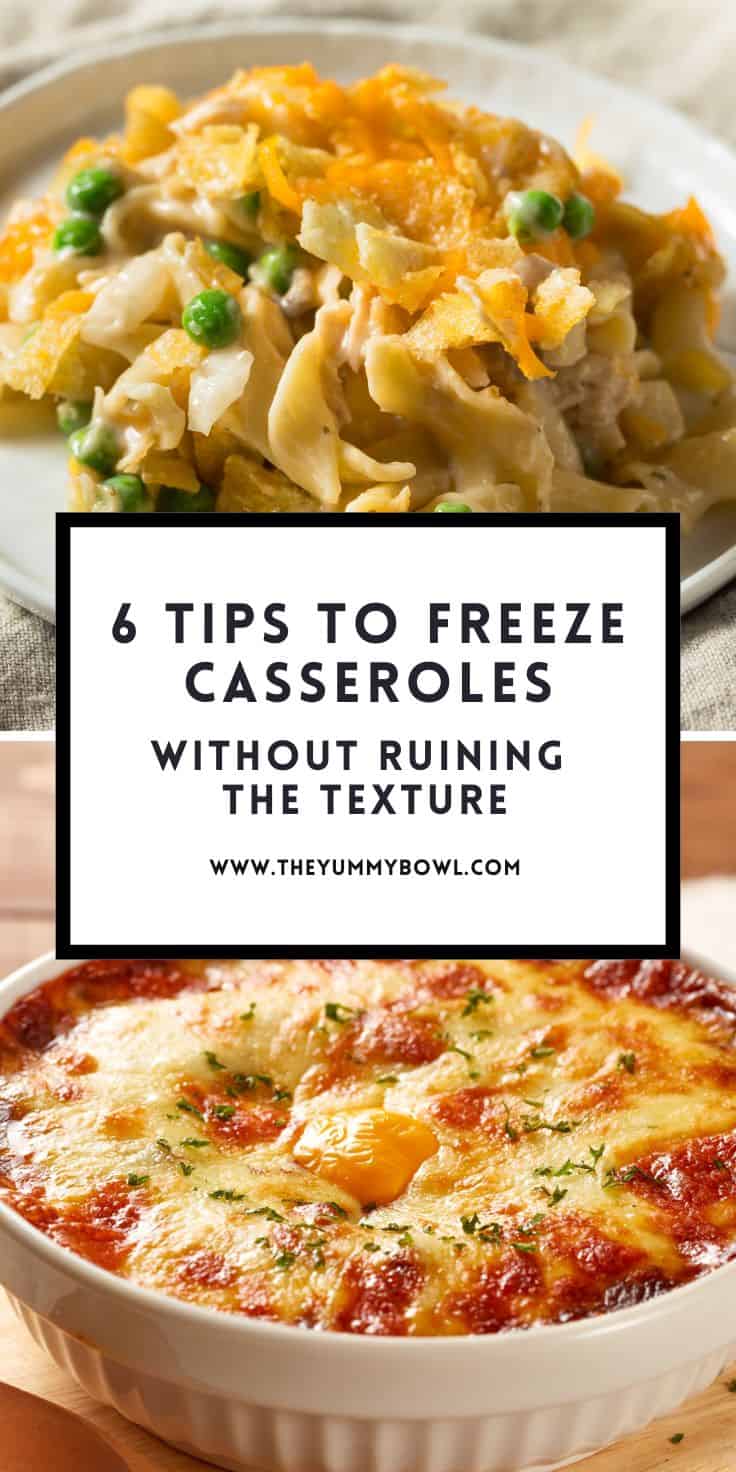 How to Freeze Casseroles (6 Simple Tips That Work)