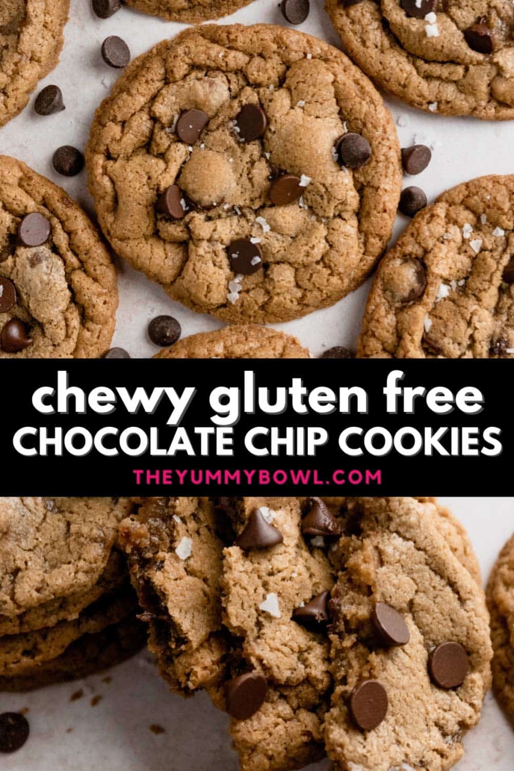 Gluten Free Chocolate Chip Cookies - The Yummy Bowl