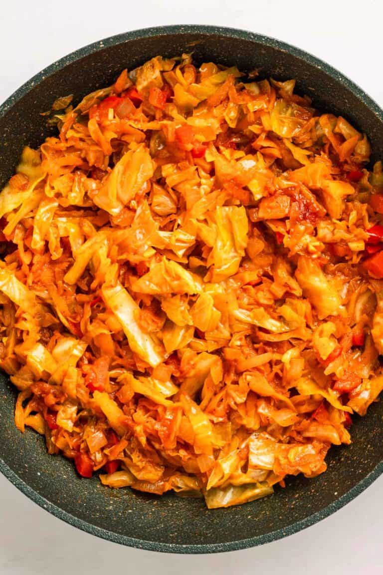 All Time Favorite Cabbage, Ground Beef and Rice Dinner