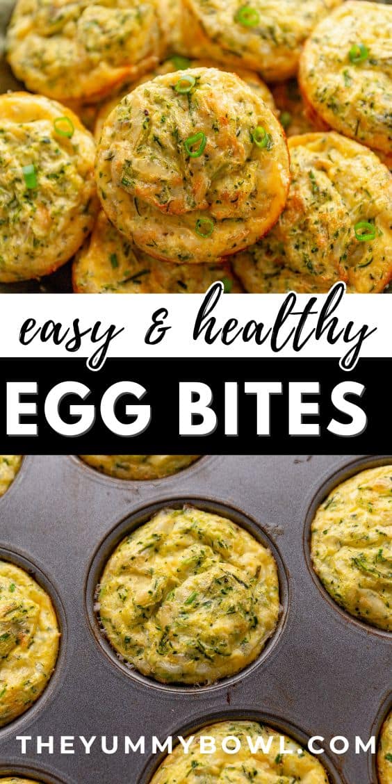 5-Ingredient Egg Bites Recipe - The Yummy Bowl