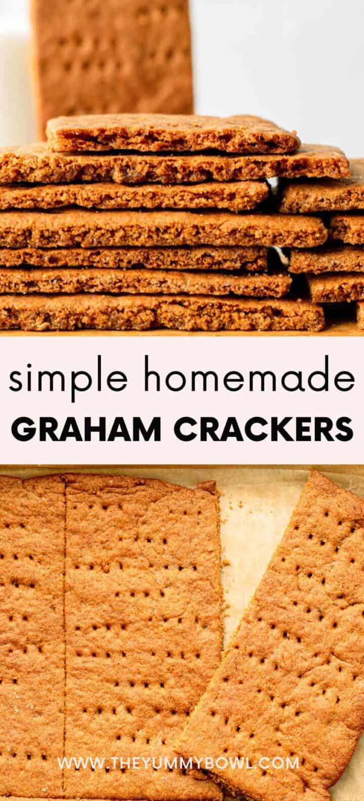 Easy Homemade Graham Crackers