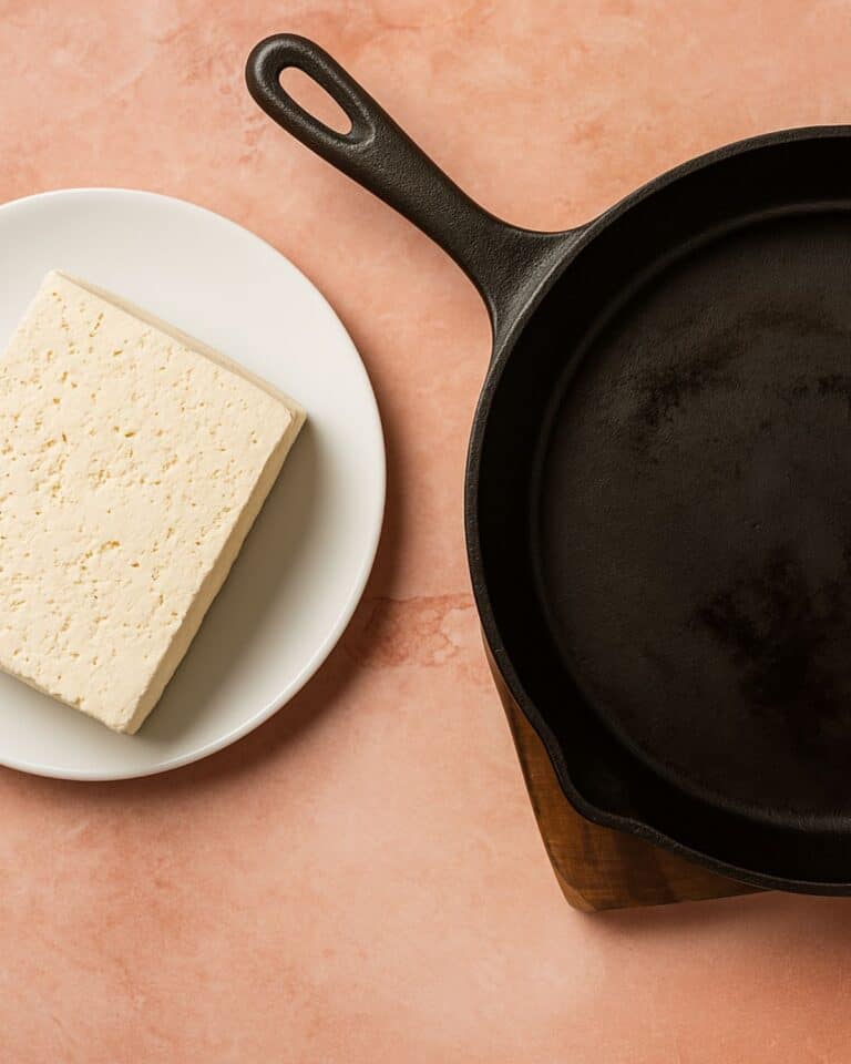 How I Press Perfect Tofu With Just a Skillet and Paper Towels