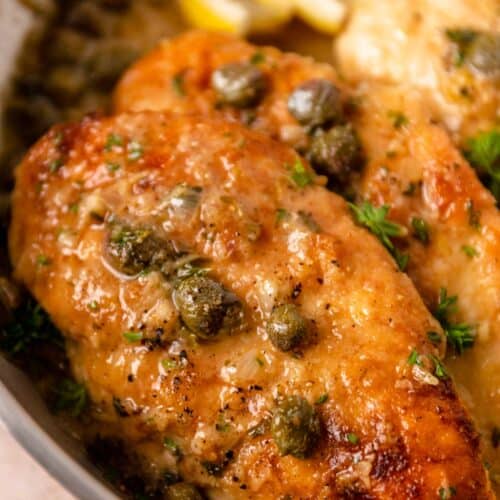 Lemon Caper Chicken (Chicken Piccata)