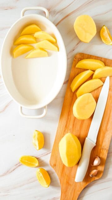 Lemon Greek Potatoes (Seriously the Best Recipe!)