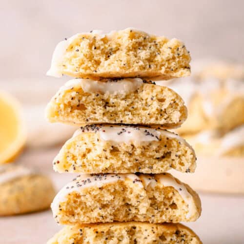 Soft Lemon Poppy Seed Cookies