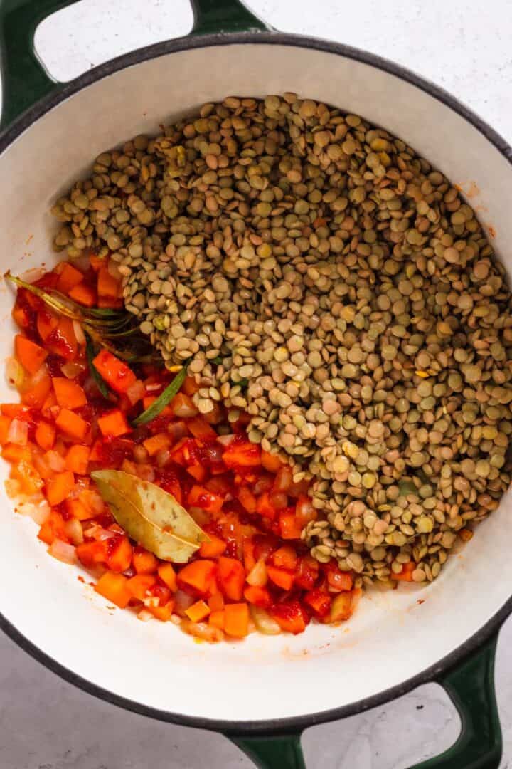 Hearty Lentil Pasta I Have On Repeat