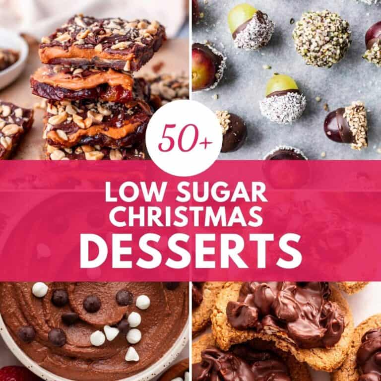 56 Low Sugar Christmas Desserts Everyone Will Love
