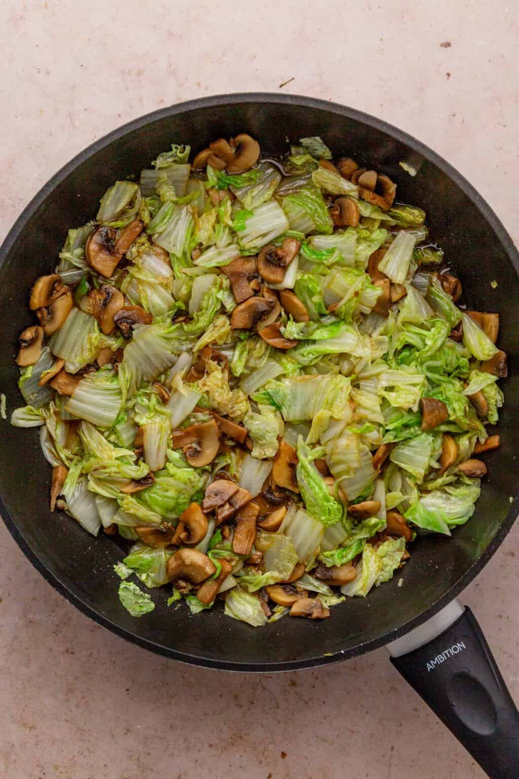 Napa Cabbage Stir Fry - The Yummy Bowl