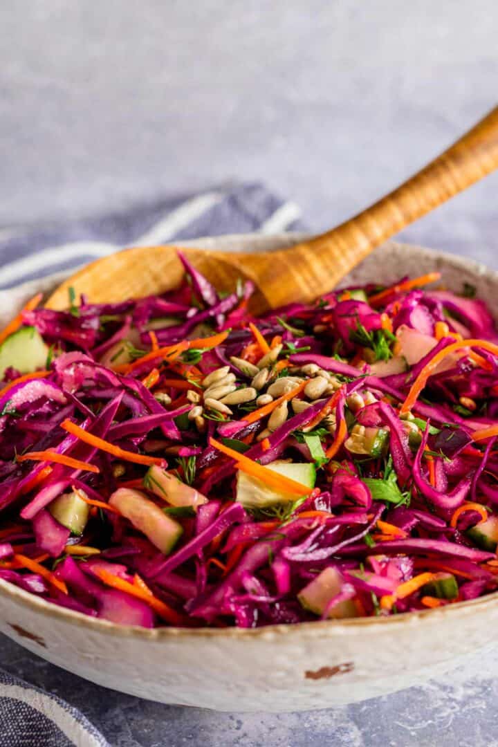 THE BEST Red Cabbage Salad