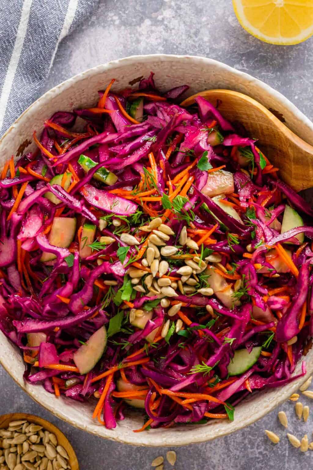 THE BEST Red Cabbage Salad