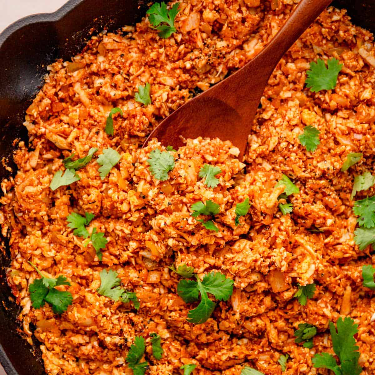 Quick Spanish Cauliflower Rice