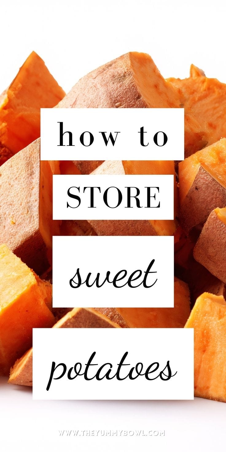 The Best Ways To Store Sweet Potatoes And Keep Them Fresh Longer