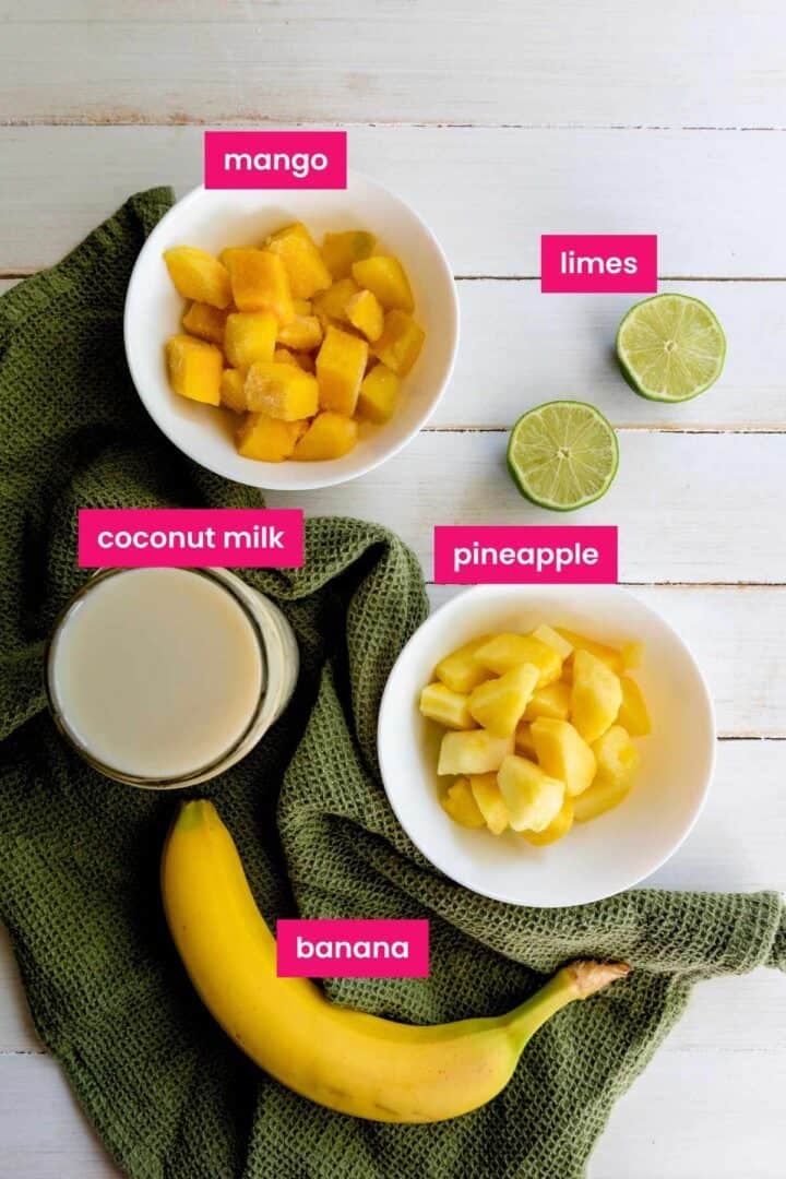 Tropical Mango Pineapple Smoothie Recipe