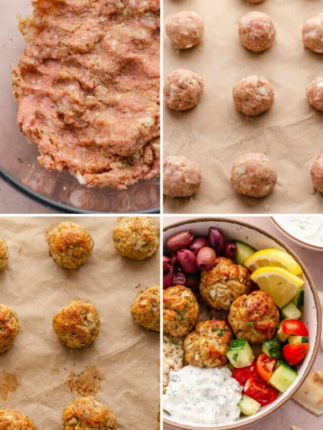 These Greek Turkey Meatball Bowls Come Together in Just 15 Minutes