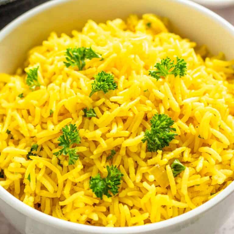 Yellow Rice (Ready in 20 Minutes!) - The Yummy Bowl