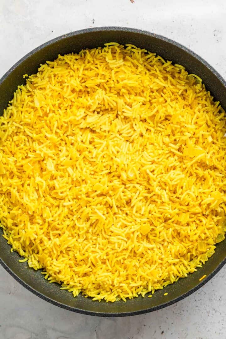 Yellow Rice (Ready in 20 Minutes!) - The Yummy Bowl