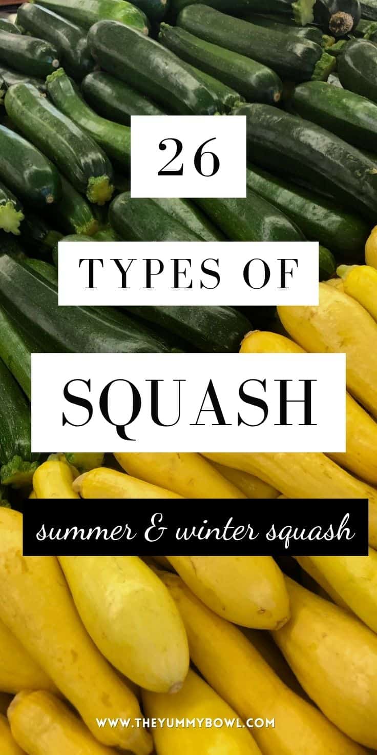 From Zucchini to Butternut: 26 Types of Squash to Try