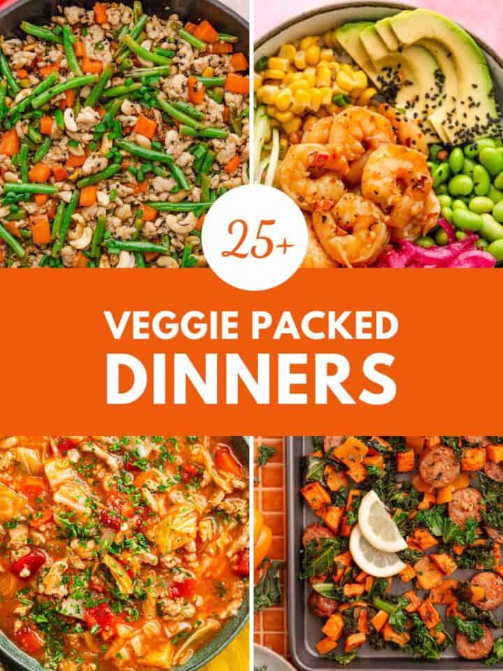 25 Vegetable Packed One Pan Dinner Ideas - The Yummy Bowl