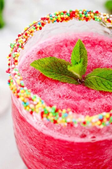 The Best Watermelon Slushie