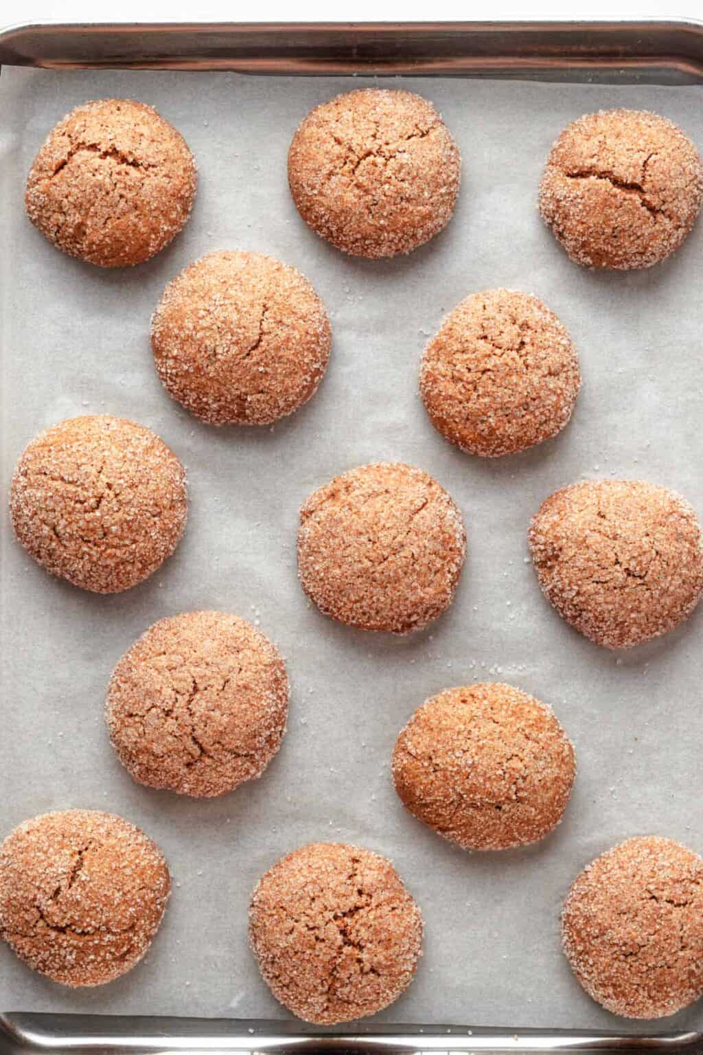Soft Whole Wheat Sugar Cookies with less sugar!